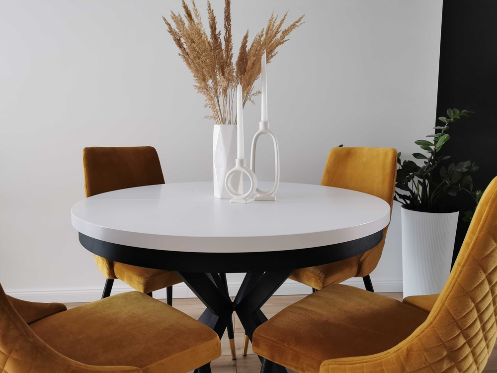 Rundt spisebord ø90 EDWARD