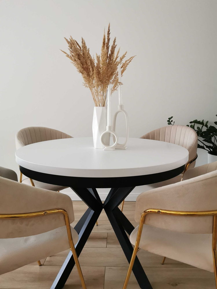 Rundt spisebord ø90 EDWARD